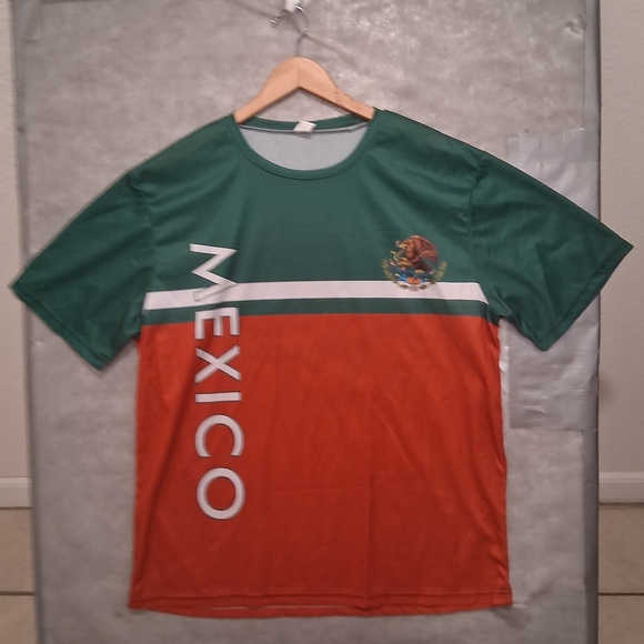 N/A | Shirts | Mens Mexico Two Sided Design Dri Fit Tshirt Xxxl | Poshmark
